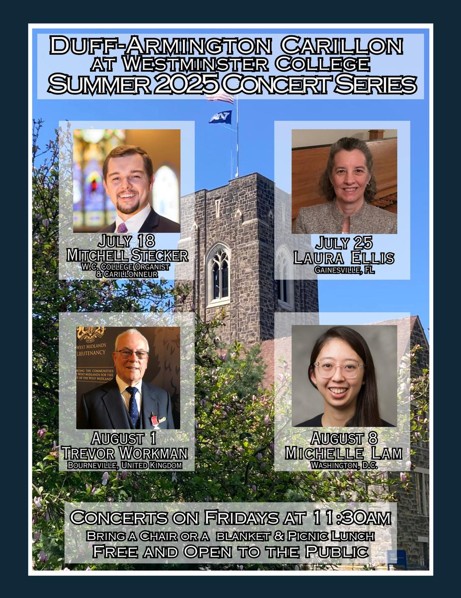 Summer Carillon Concert feat. Mitchell Stecker / Westminster College